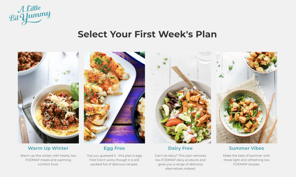 Low FODMAP Meal Plans - A Little Bit Yummy