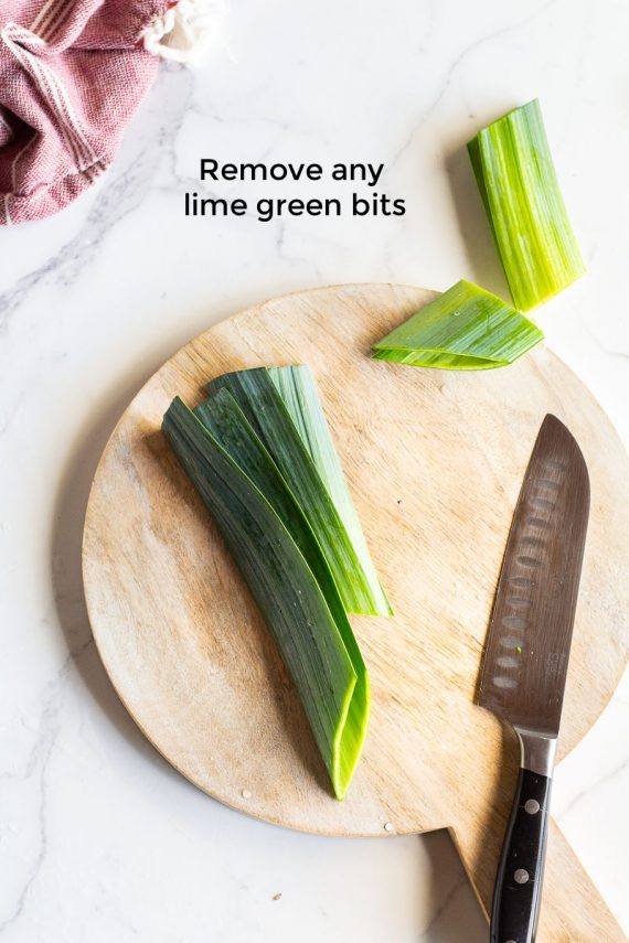 How To Use Leek Leaves To Replace Onion On Low FODMAP Diet - A Little ...