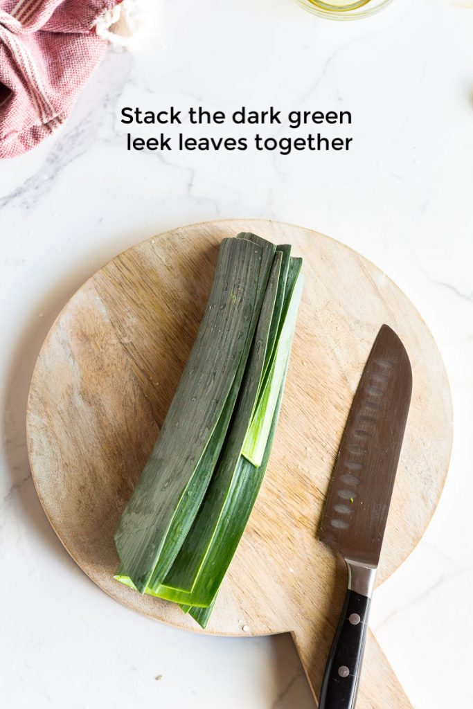 How To Use Leek Leaves To Replace Onion On Low FODMAP Diet - A Little ...