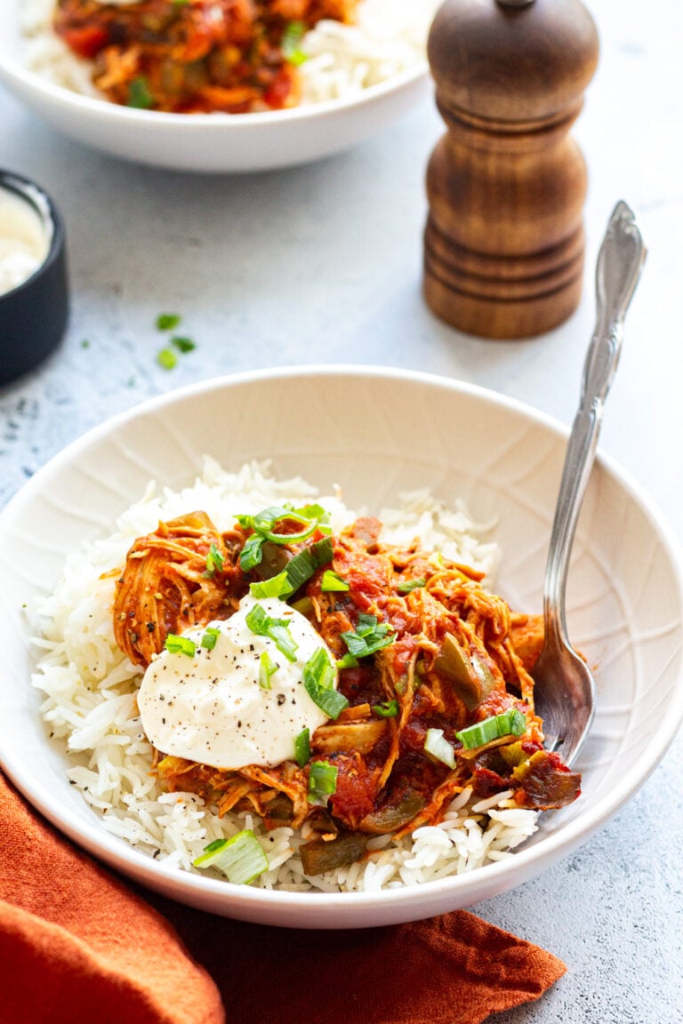Low FODMAP Slow Cooked Paprika Chicken - A Little Bit Yummy