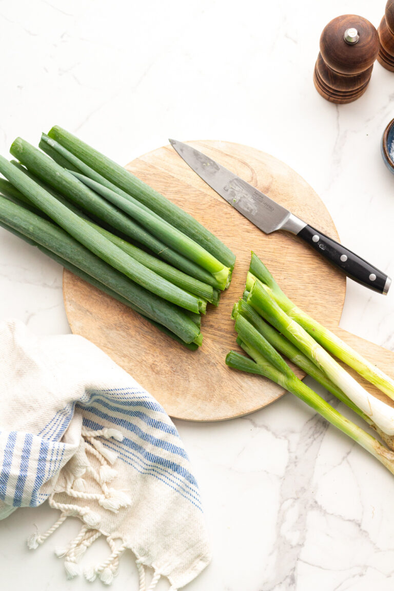How to Use Spring Onion (Green Onion) on the Low FODMAP Diet
