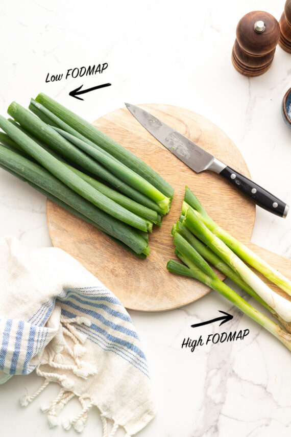 How to Use Spring Onion (Green Onion) on the Low FODMAP Diet